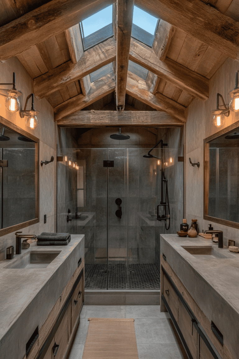 15 Stunning Bathroom Ceiling Ideas to Transform Your Space - Shower ...