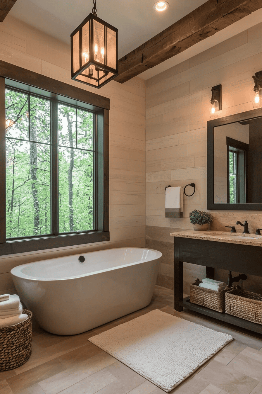 15 Rustic Bathroom Ideas - Shower Redefined