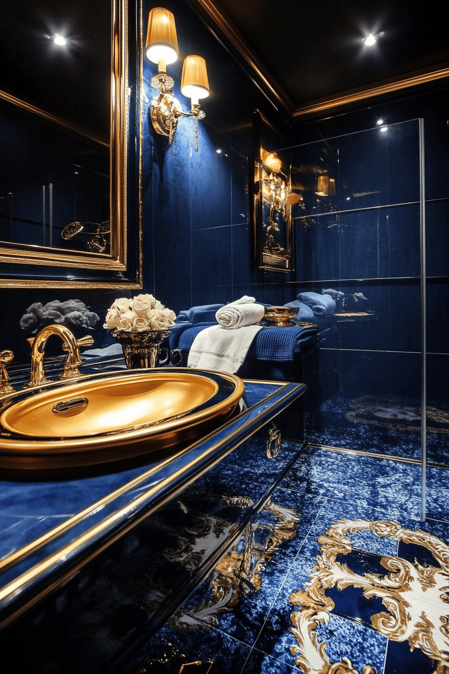 15 Blue Bathroom Design Ideas for a Calm and Stylish Space - Shower ...