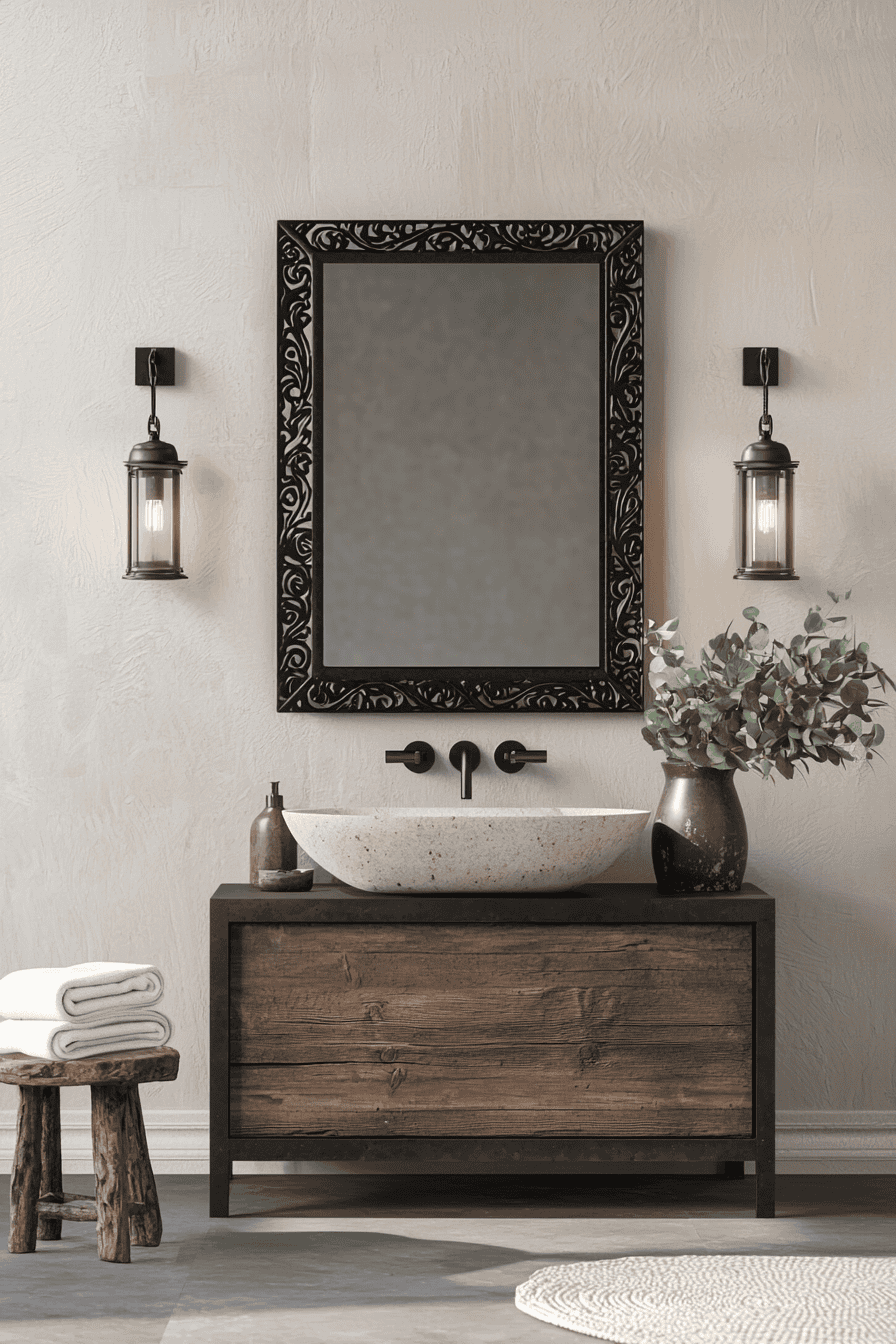 15 Rustic Bathroom Ideas - Shower Redefined