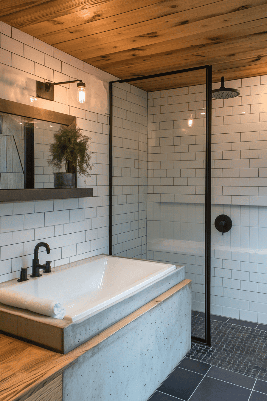 15 Stunning Bathroom Ceiling Ideas to Transform Your Space - Shower ...