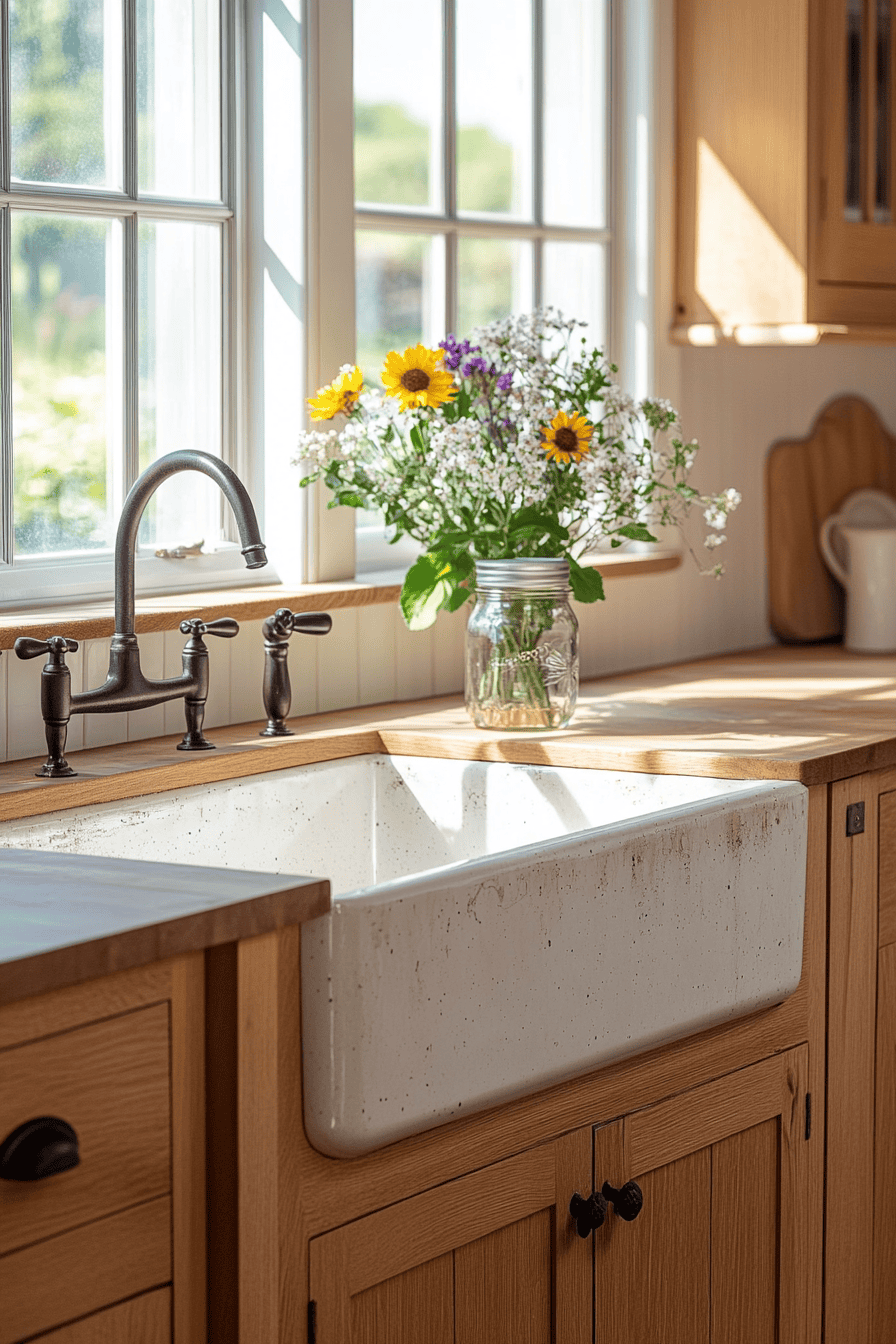 25 Rustic Kitchen Ideas With Countryside Charm - Shower Redefined