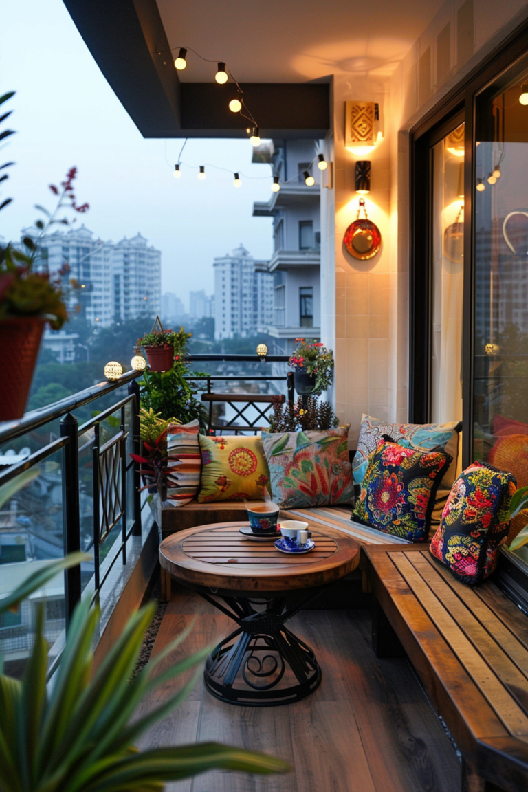 25 Small Balcony Design Ideas That Maximize Space - Shower Redefined