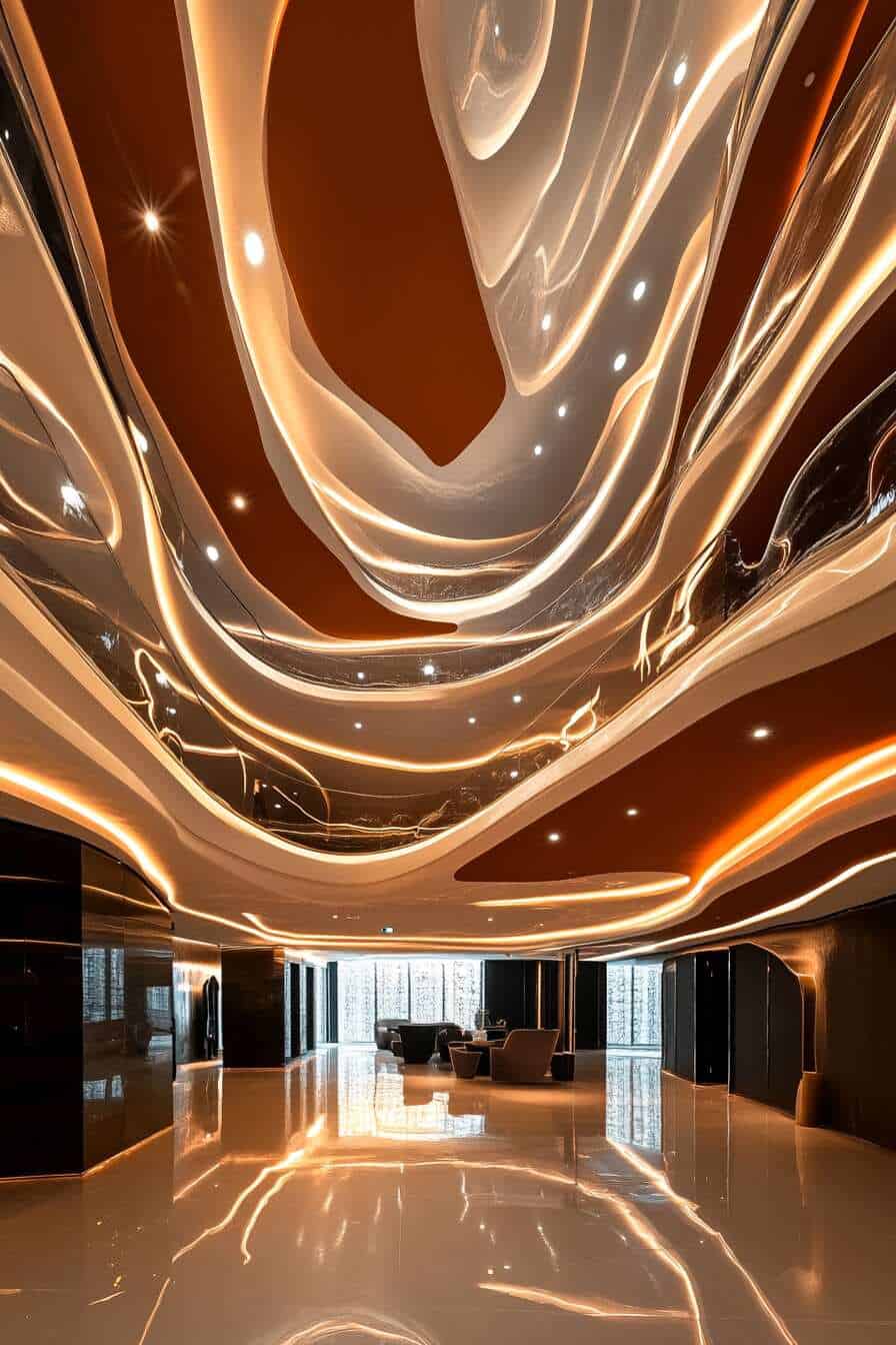 25 Pop False Ceiling Ideas With Dynamic Style - Shower Redefined