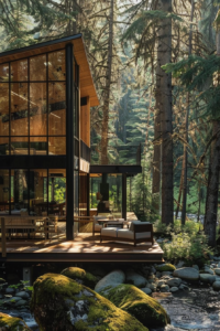 25 Forest House Ideas for Nature-Inspired Living - Shower Redefined