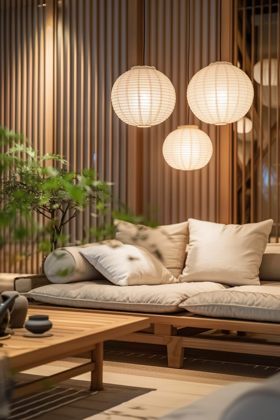 25 Japandi Living Room Ideas With Peaceful Balance - Shower Redefined