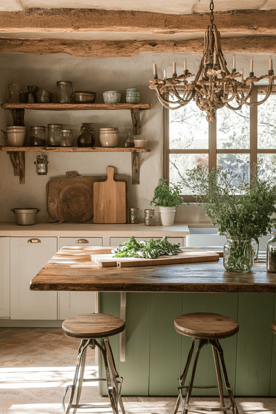 25 Rustic Kitchen Ideas With Countryside Charm - Shower Redefined