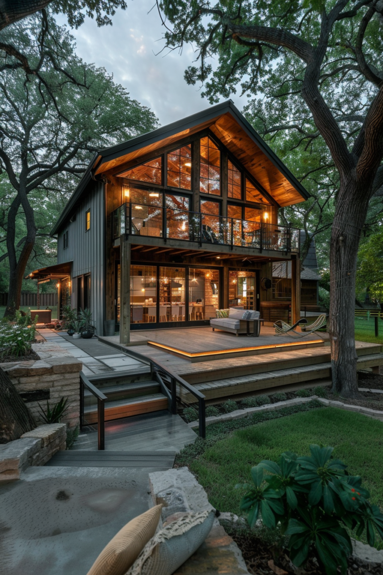 25 Barndominium Ideas With Modern Rustic Appeal - Shower Redefined