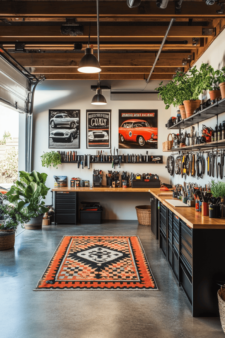 25 Garage Design Ideas for Ultimate Function - Shower Redefined